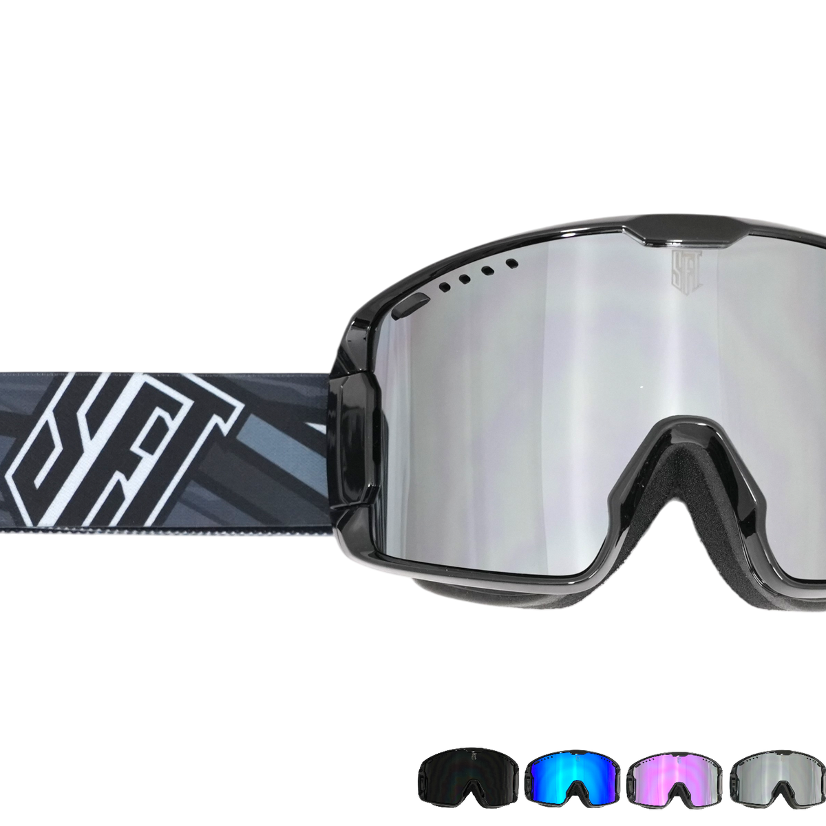 Clip Rave White Goggles – STUNT FREAKS TEAM