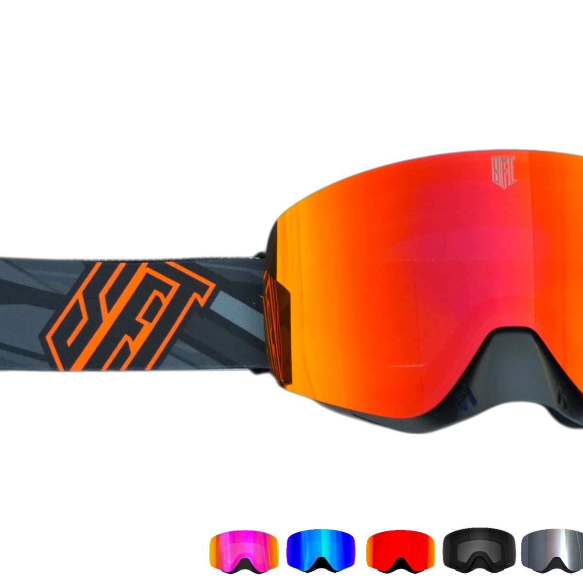 Shifter Rave Orange Goggles – STUNT FREAKS TEAM