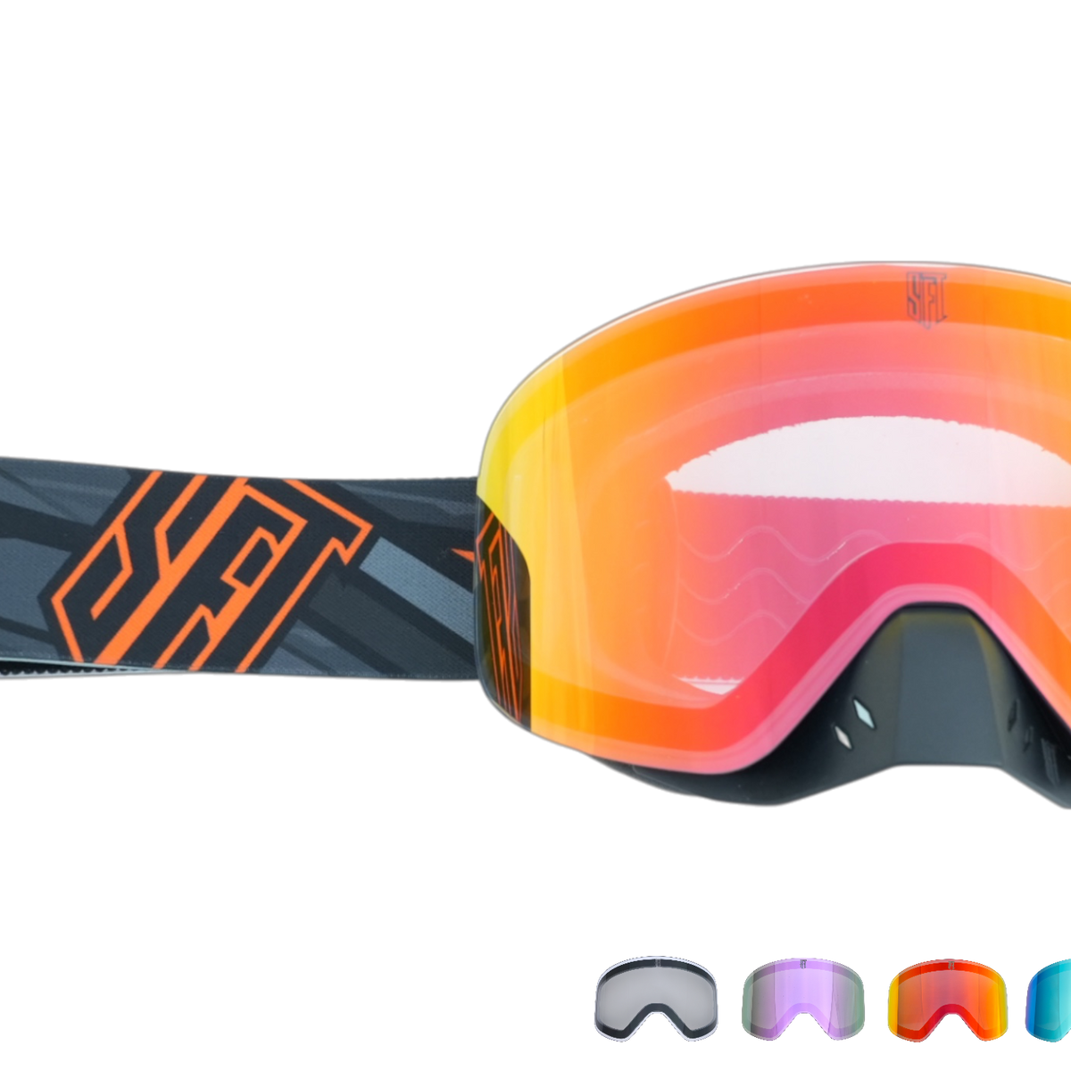 Magic Rave Orange Magnetic Goggles – STUNT FREAKS TEAM