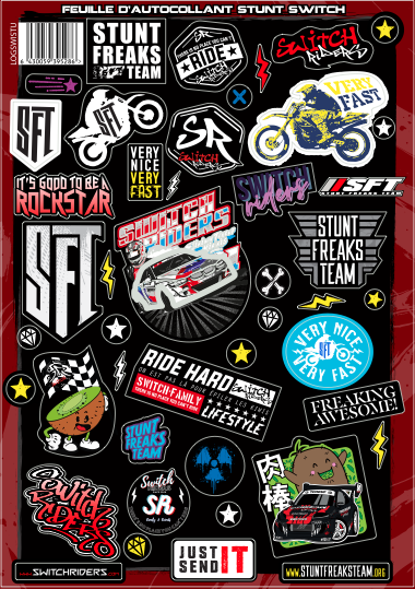 Stunt-Switch Logo Sheet – STUNTFREAKSTEAM