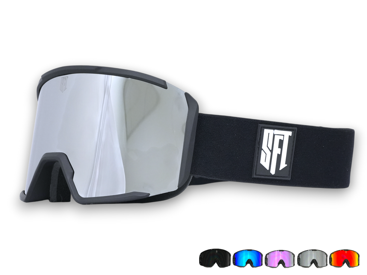 Pure Full White Goggles – STUNT FREAKS TEAM